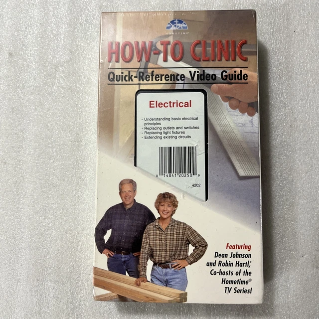 HOW-TO CLINIC - Electrical Quick-Reference Guide (VHS, Hometime) NEW ...