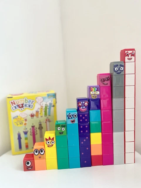 NUMBERBLOCKS CLICK AND Count Cubes Set 1-10 £19.00 - PicClick UK
