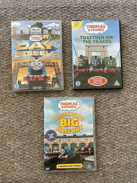 THOMAS THE TANK Engine DVD’s £11.99 - PicClick UK
