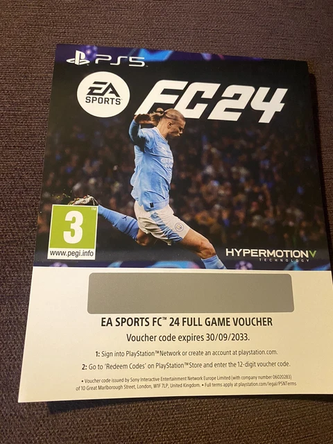 EA SPORTS FC 24 (Sony PlayStation 5, 2023) Digital Code And Ultimate Team Code EUR 44,31 ...