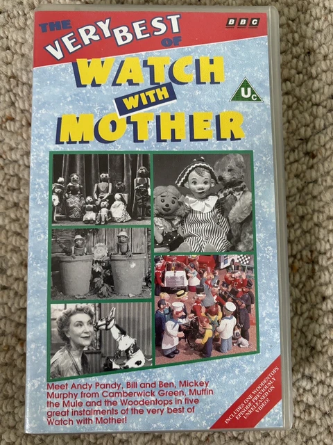 THE VERY BEST Of Watch with Mother, VHS Video, Cert U, Children’s TV ...