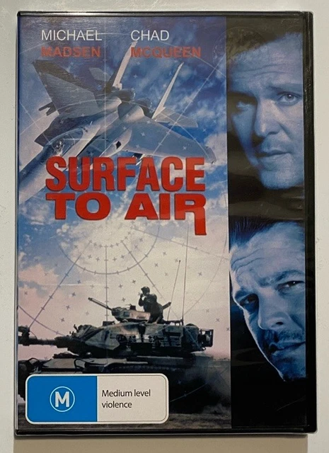 SURFACE TO AIR DVD Movie Film Micheal Madsen Chad McQueen Action War ...