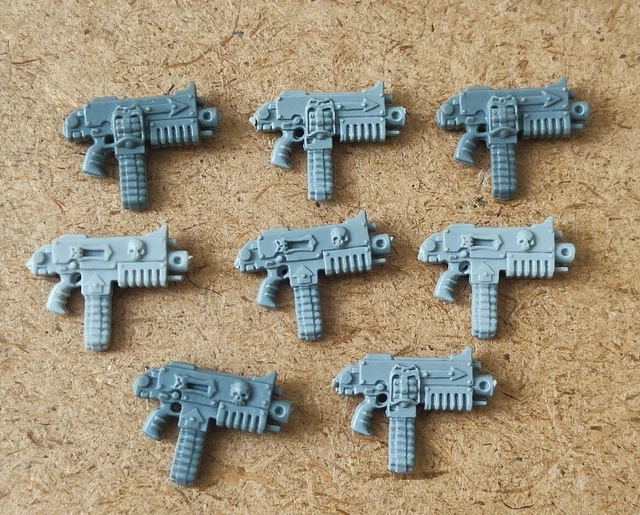 WARHAMMER 40K CHAOS Space Marines Boltguns Bolters X 8 Bits (Old) £6.99 ...