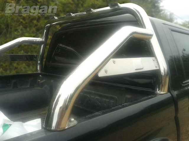 SPORT ROLL BAR To Fit Isuzu D Max Rodeo 2007 - 2012 Polished Stainless ...
