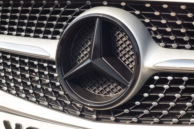 FRONT GRILL BADGE EMBLEM MERCEDES BENZ (up to 2018) - A/B/C/E/CLA/CLS ...