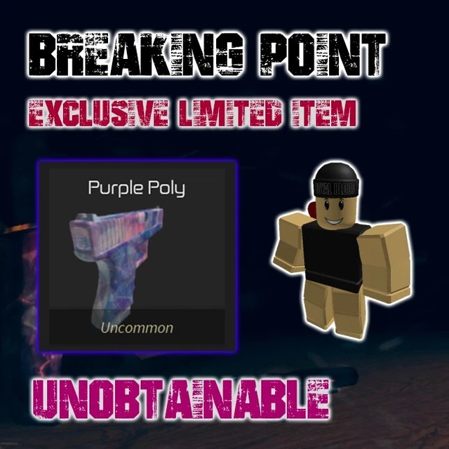 [GINGER BREAD UNOBTAINABLE] Roblox Breaking Point Cheap Legendary Knife ...