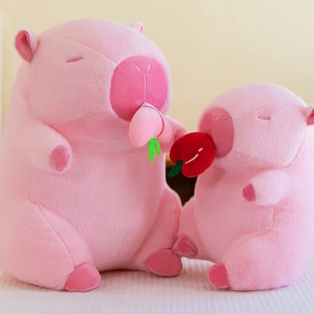 ANIMAL HONEY PEACH Capybara Plush Toy Capibara Anime Fluffty Toy ...