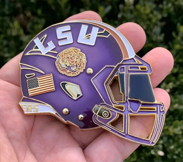 LSU TIGERS FOOTBALL National Champs Police Military Challenge Coin Non ...