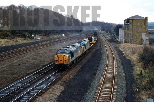 35MM SLIDE BR British Rail Diesel Loco Class 37 37006 1983 Original £3. ...