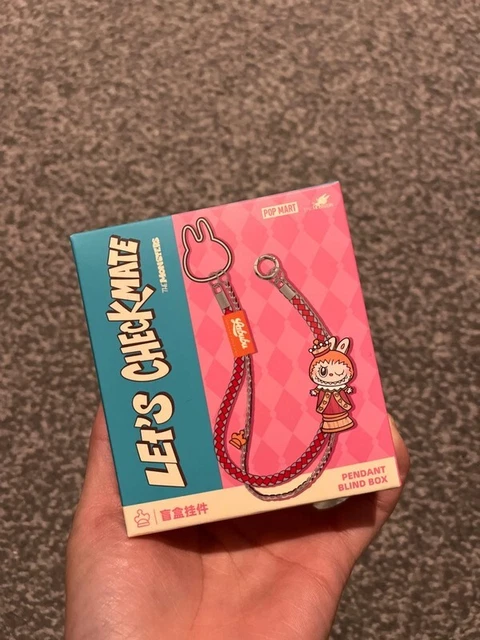 AUTHENTIC POPMART LABUBU Let's Checkmate pendant blindbox £17.26 ...