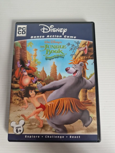 WALT DISNEY’S THE Jungle Book Groove Party PC CD-ROM Dance Action Game ...
