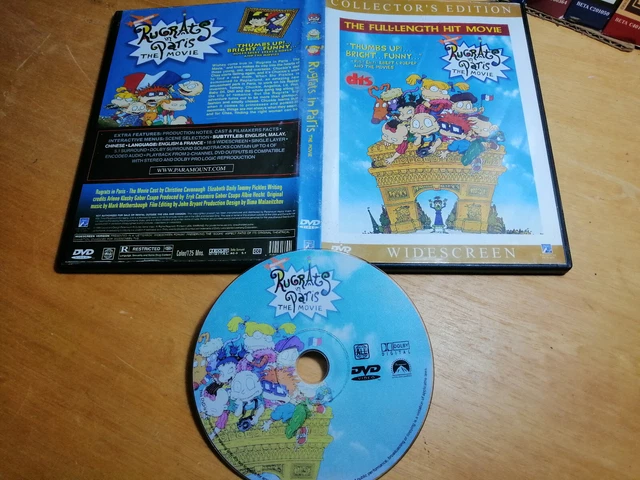 RUGRATS IN PARIS - THE MOVIE - Paramount Nickelodeon - R Rated - DVD ...