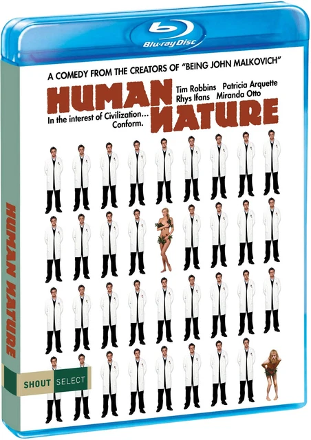 HUMAN NATURE (BLU-RAY) Tim Robbins Patricia Arquette Rhys Ifans (US ...