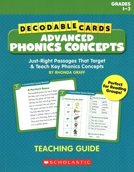 DECODABLE CARDS : Advanced Phonics Concepts; Just-Right Passages That ...