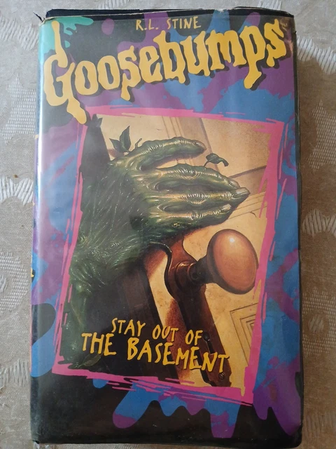 GOOSEBUMPS - STAY Out Of The Basement VHS 1996 Clamshell Horror GB-7 £4 ...