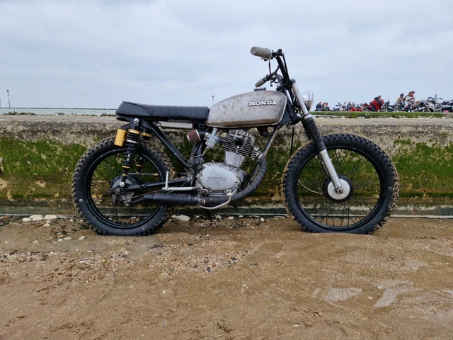 1975 HONDA CB125S Flat/GrassTracker Cafe Racer Scrambler Project NOT ...