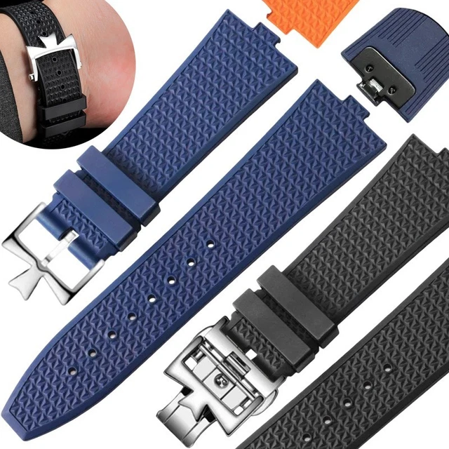 FKM RUBBER WATCH Strap For VC 4500V 5500V 7900V Replacement Band £55.66 ...