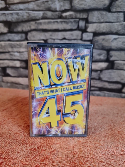 NOW THAT'S WHAT I CALL MUSIC 45 - Original Now 45 Double Cassette Album ...