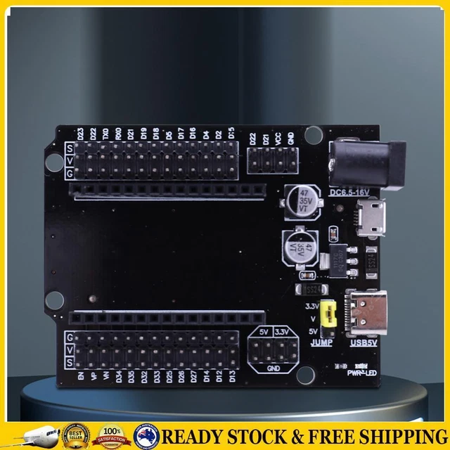 Esp32 Esp32 30p Power Board 2 In 1 Devkit V1 Power Supply Panel Dual