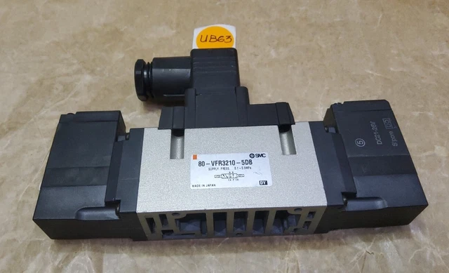SMC 80-VFR3210-5DB SOLENOID Valve, Dc21-26V $70.00 - PicClick