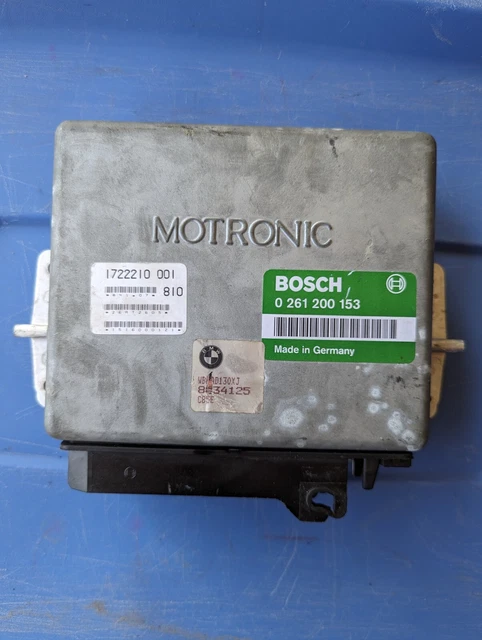 BMW M20 ENGINE E30 Ecu Dme 0261200153 $124.00 - PicClick CA