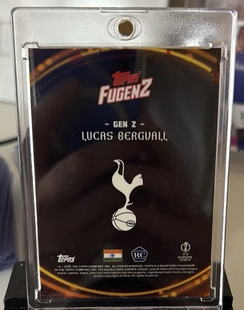 ROOKIE LUCAS BERGVALL /25 Topps Fugenz Gen Z £9.73 - PicClick UK