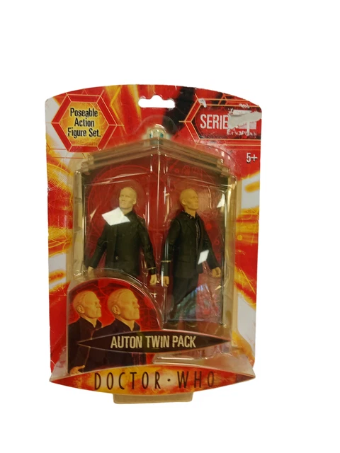 DOCTOR WHO AUTON Twin Pack Poseable Action Figures Series 1 - New BBC £ ...