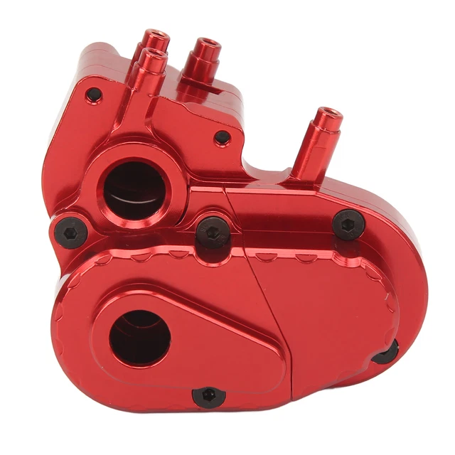 (RED)GEARBOX COMPLETE TRANSMISSION Case Aluminum Alloy Gearbox Shell ...