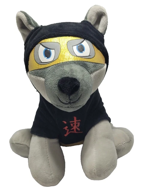 ICON WOLF BLACKPOOL Pleasure Beach Dare To Ride Cuddly 9"Plush Soft Toy ...