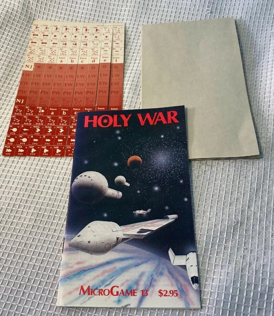 HOLY WAR MICROGAME #13 1979 Metagaming Unpunched Pieces Unplayed £34.58 ...