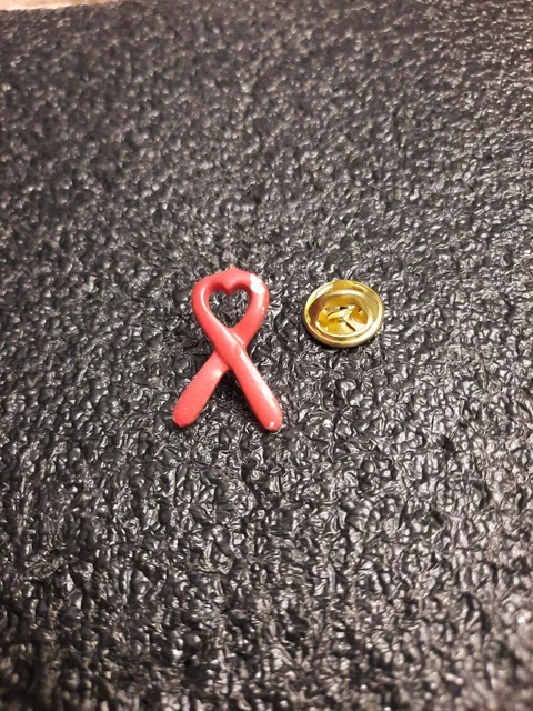 PIN'S RUBAN SIDA Cancer Sidaction Aids Santé Health - Pin Pins Badge ...