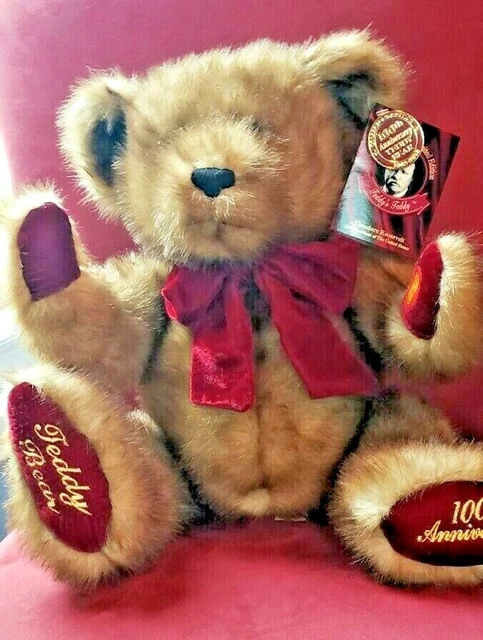 TEDDY BEAR TALKING 100th Anniversary Limited Edition Theodore Roosevelt ...