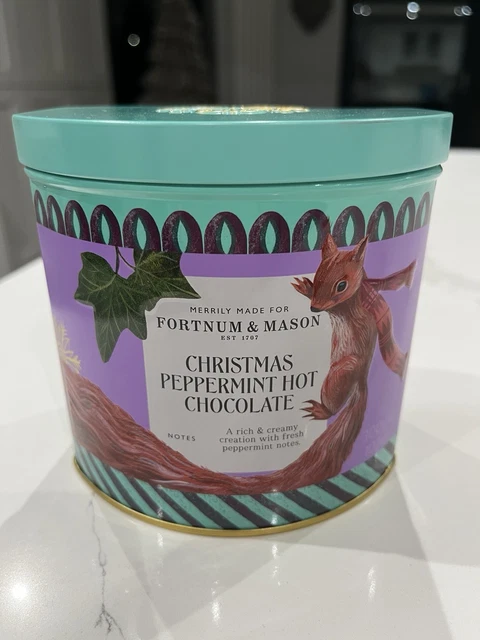 FORTNUM & MASON Xmas Peppermint Hot Chocolate NEW RRP £22 £12.94 ...