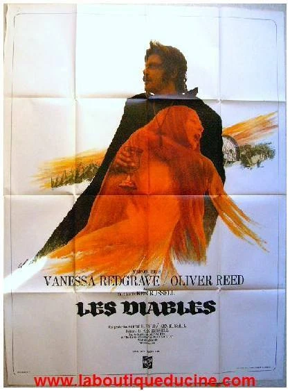 LES DIABLES AFFICHE Cinéma Originale 160x120 Movie Poster 1971 Ken ...