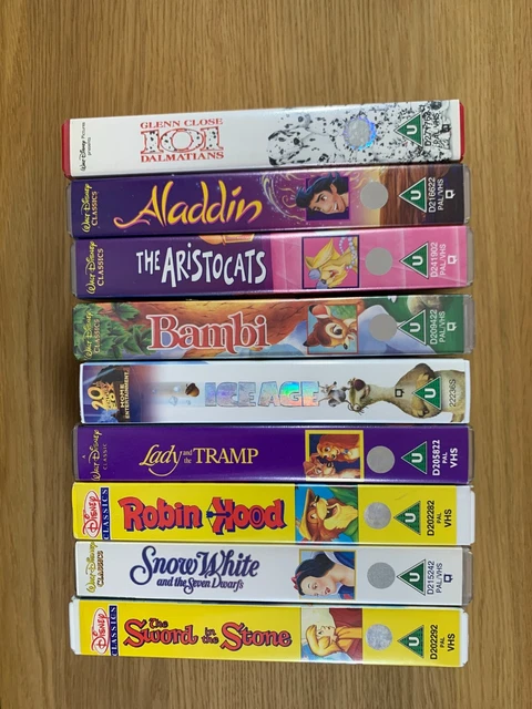 CLASSIC DISNEY VHS Videos - Select from 9 Titles with Multi-Buy ...