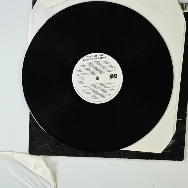 THE CHART SHOW ULTIMATE ROCK ALBUM various DOUBLE LP EX/EX, AHLLP9 ...