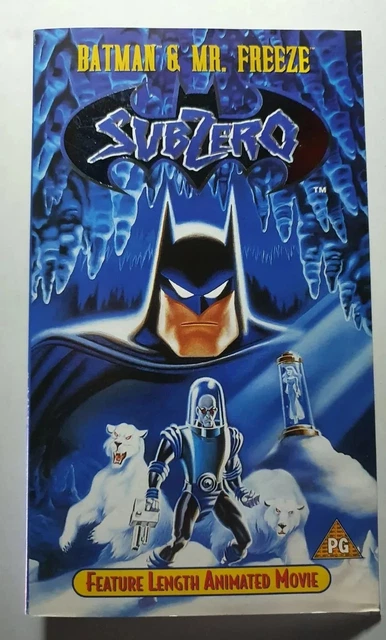 BATMAN SUB-ZERO MR Freeze VHS Video Tape Cassette NEW Sealed animation ...