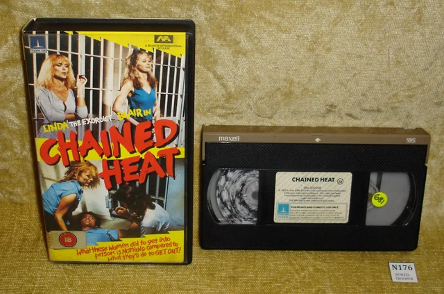 CHAINED HEAT VHS Video Pre Post Cert 1983 Rare Emi Tva9025612 Mould To ...