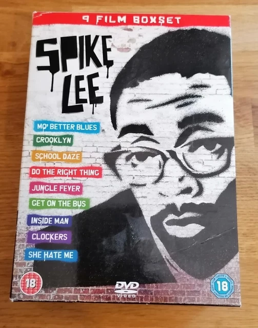 DVD - SPIKE Lee 9 Film Box Set PAL UK R2 School Daze Crooklyn Mo Better ...