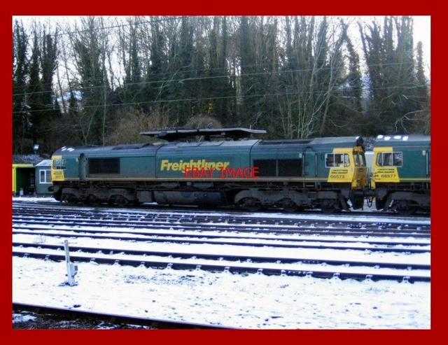 PHOTO CLASS 66 Loco No 66 573 £1.65 - PicClick UK