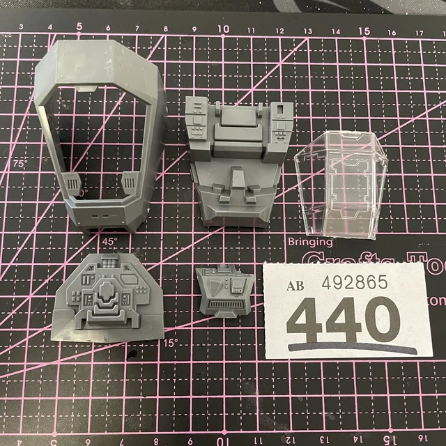 SPACE MARINE STORMTALON Gunship Cockpit Warhammer 40k Conversion Spare ...