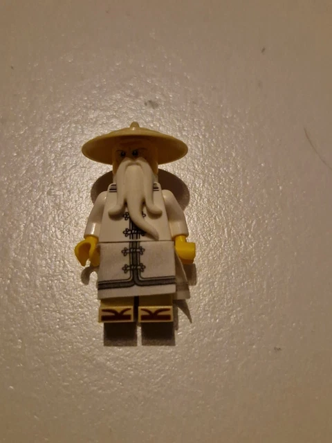 LEGO MASTER SENSEI Wu The LEGO Ninjago Movie Minifigure - 70612 70608 ...