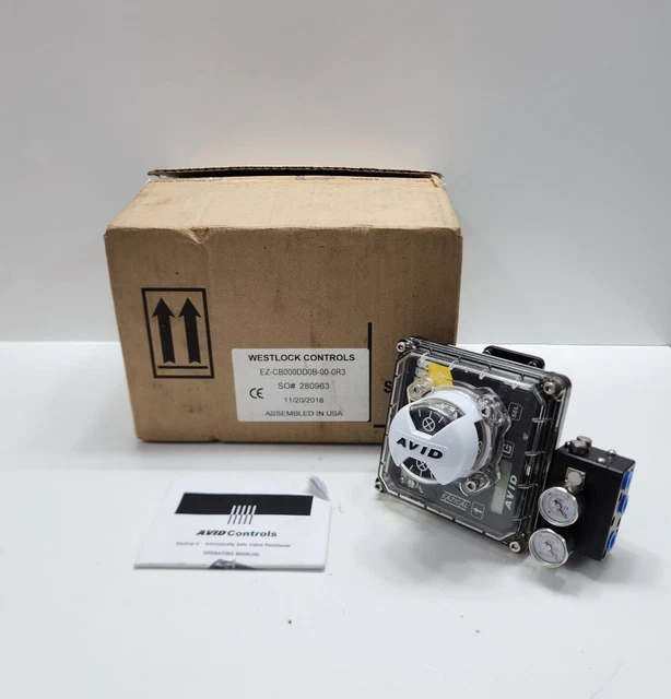 AVID EAZICAL II Electro-Pneumatic Valve Positioner Ez-Cb000Dd0B-00-0R3 £1,156.78 - PicClick UK