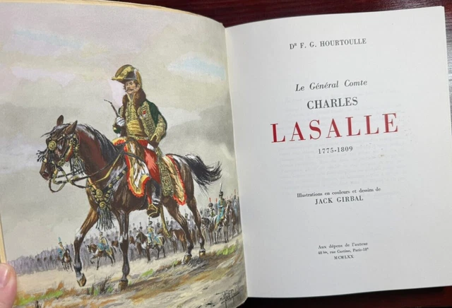 1ER EMPIRE - Napoleon - Le General Comte Charles Lasalle - Hourtoulle ...