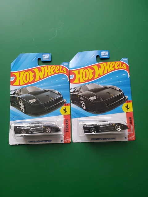 2026 HOT WHEELS Ferrari F40 SUPER TREASURE HUNT + MAINLINE With ...