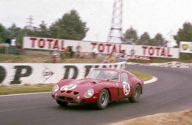 FERRARI 250 GTO Driven By Jean Blaton 1963 Old Photo £5.69 - PicClick UK