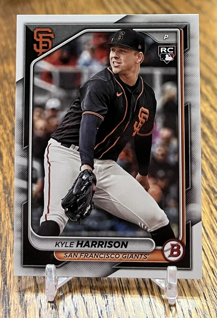 KYLE HARRISON 2024 Bowman Rookie #11 San Francisco Giants RC Baseball ...