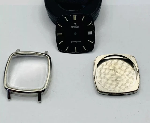 RETRO RARE OMEGA seamaster 1960's/70's watch Case/Dial,stainless/steel ...