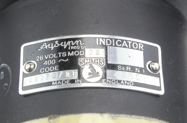 DIRECTION INDICATOR 10K/19182 1421FG/MB Smiths Desynn Port RAF Vintage ...