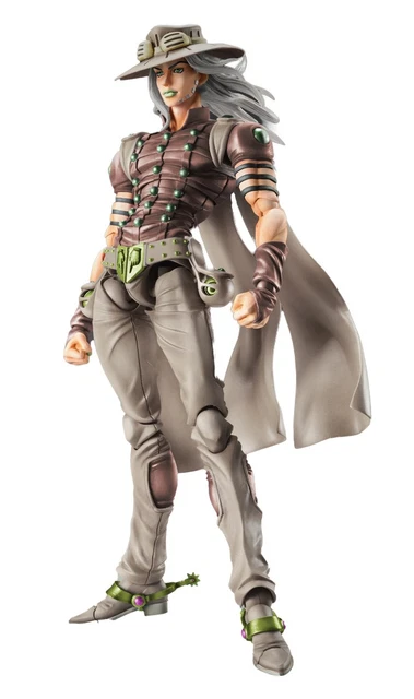 JOJO'S BIZARRE ADVENTURE Gyro Steel Ball Run Action Statue Figure New £ ...